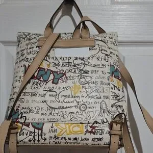 Dkny | Bags | Dkny Tilly Graffiti Backpack | Poshmark